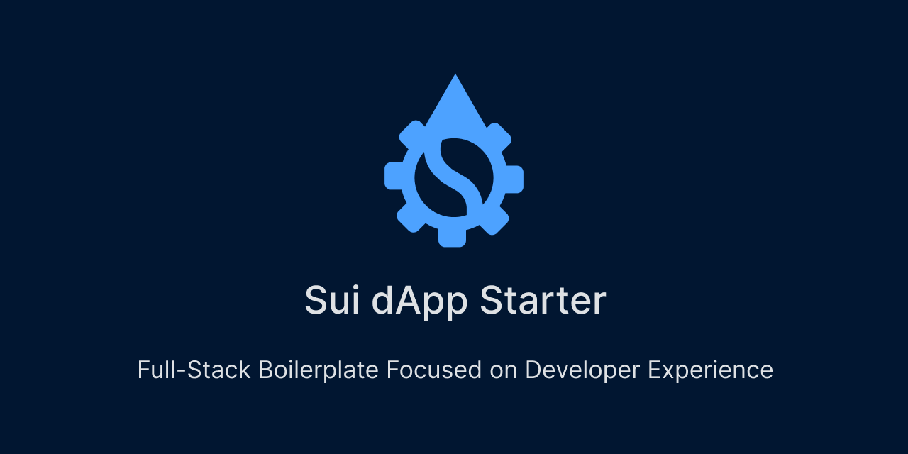 Quick Start - Sui dApp Starter Quick Start - Sui dApp Starter